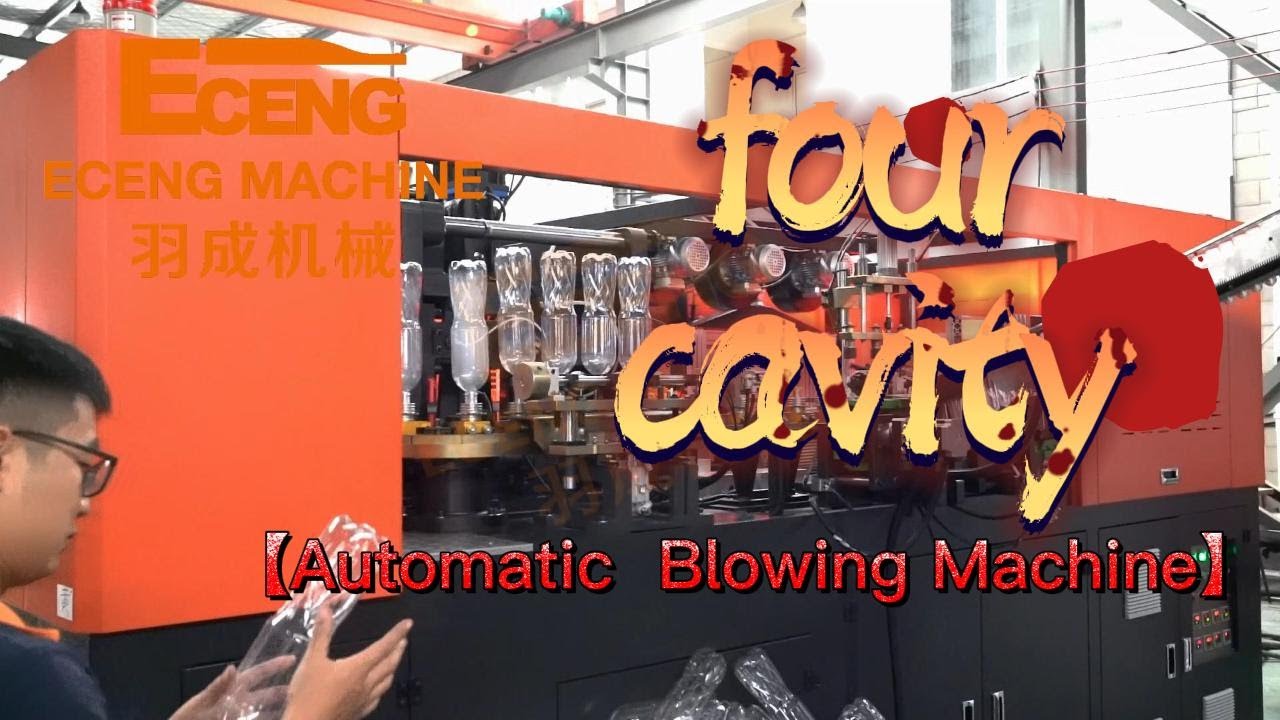 Eceng four cavity high speed bottle blower machine delivering top speed ...