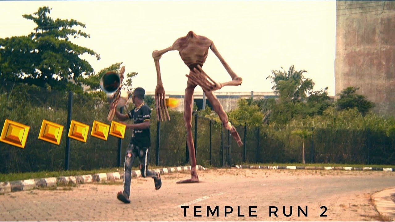 Temple Run 2 in Real Life / Siren Head Chase - YouTube
