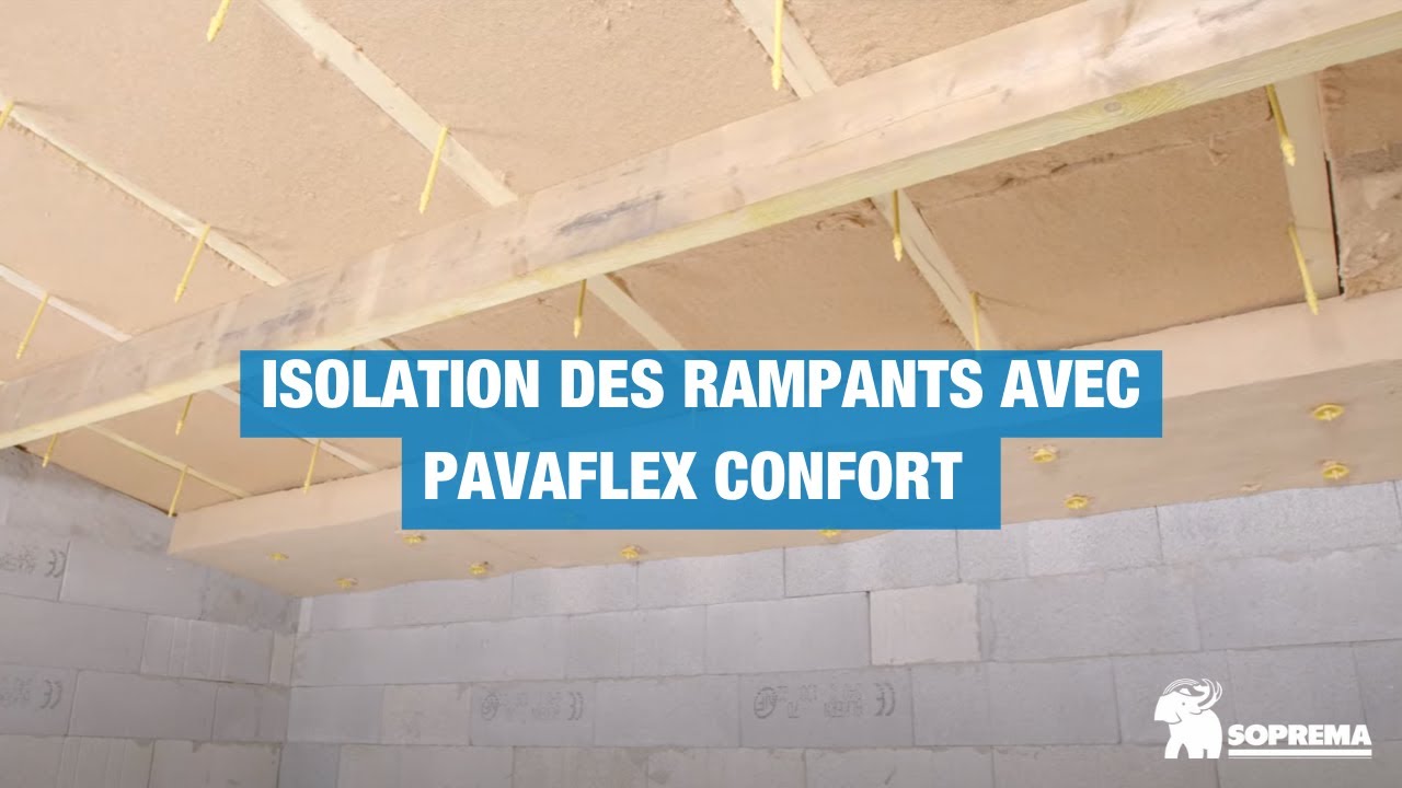 Comment isoler les rampants en fibre de bois avec Pavaflex Confort ...