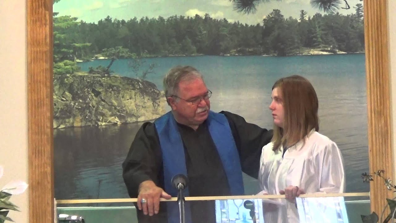 Charity First Church of God, Hustonville, KY Erica Pennington Baptism ...
