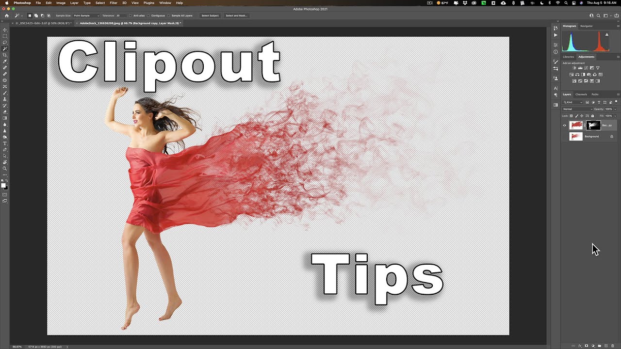 2 Tricks to Help With Difficult Clip Outs in Photoshop - YouTube