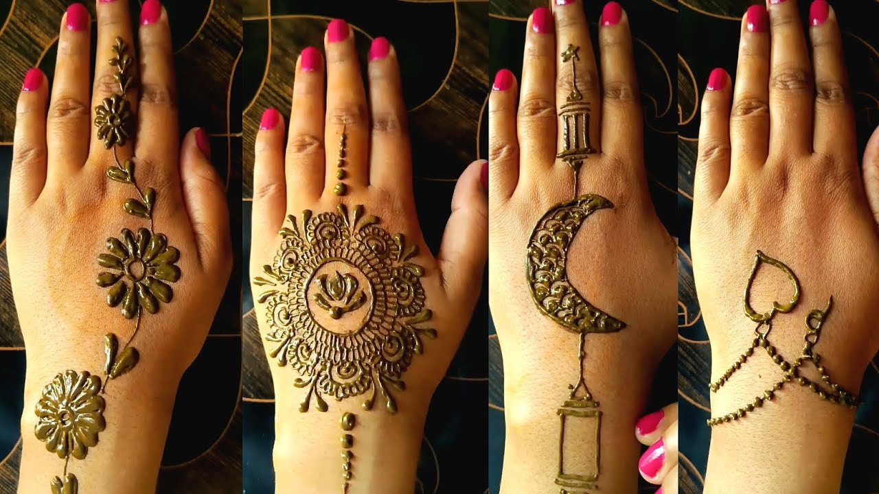 New mehndi collection2024|simple mehndi design |back hand mehndi design ...