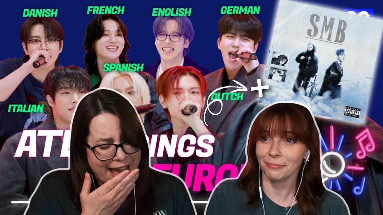 ATEEZ | SMB (feat. Hongjoong) + Hello82 Try-lingual Live REACTION - YouTube