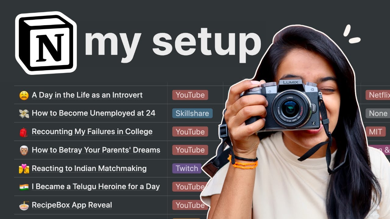 My Official Notion Setup of 2020 (not sponsored) - YouTube