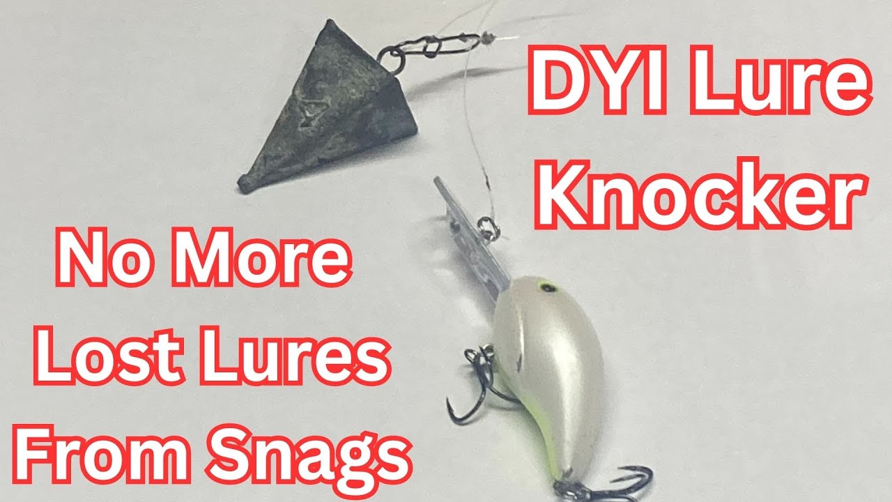 No More Lost Lures DYI Lure knocker Retriever - YouTube