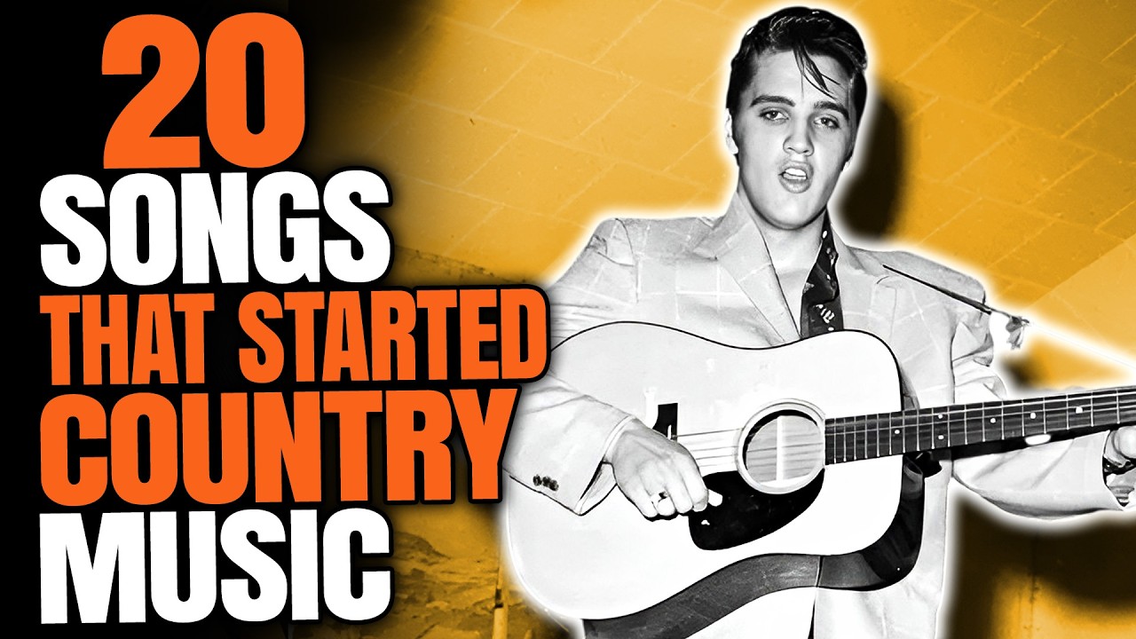 20 Groundbreaking Songs That Gave Birth To Country Music - YouTube