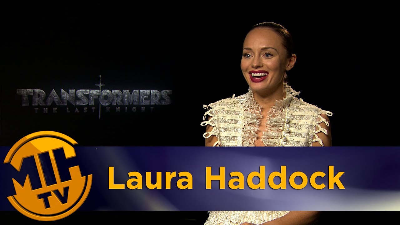 Laura Haddock Transformers: The Last Knight Interview - YouTube