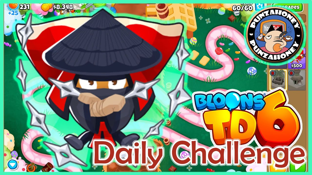 Ninja Monkey ก็สามารถใช้ป้องกันต้นเกมได้ดีนะครับ | Bloons Td 6 | PunzaHoney - YouTube