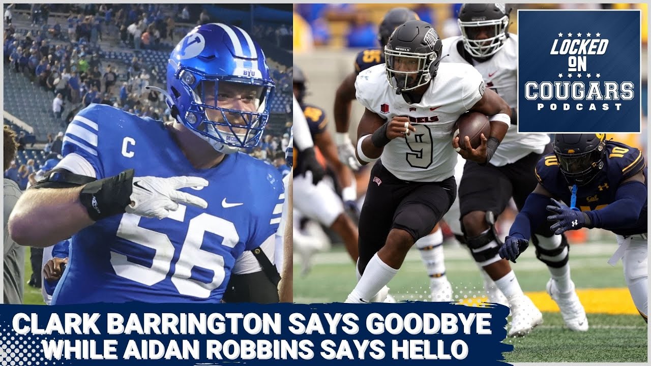 The BYU Cougars Lose Clark Barrington But Add Aidan Robbins On A Wild ...