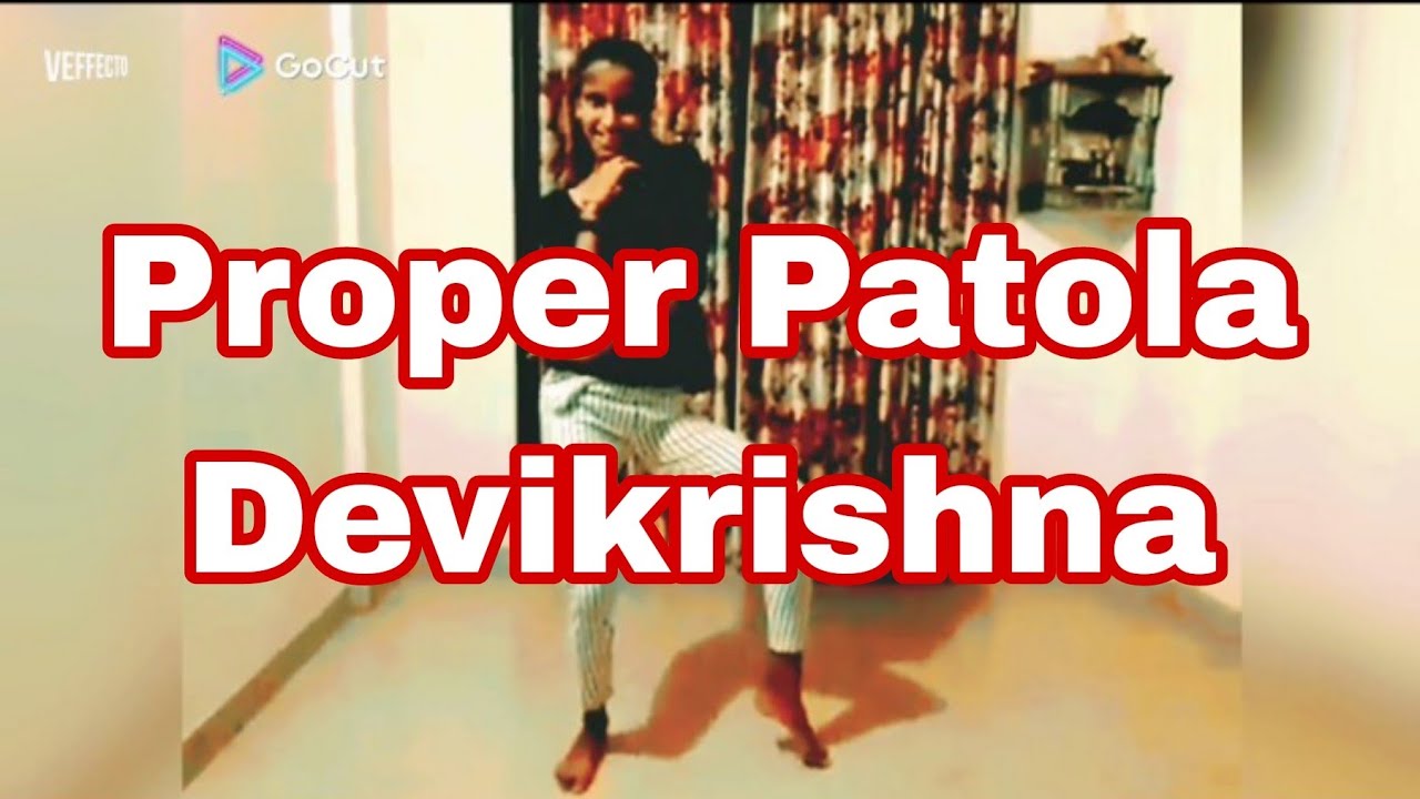 Dance on Proper Patola by Devikrishna - YouTube