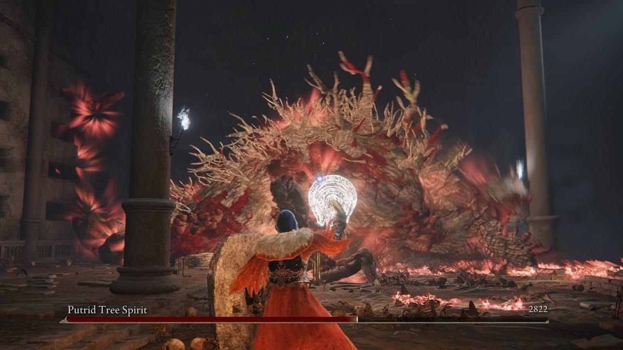 Elden Ring - Putrid Tree Spirit (Legendary Ashen Remains achievement ...