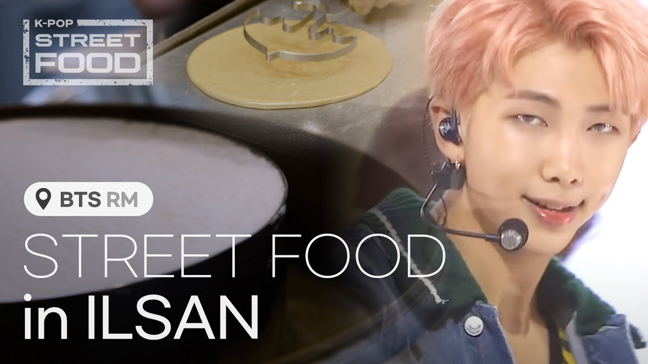 (EN/RU/ES) BTS RM의 고향 「일산」 맛집 투어! 떡케이크 & 달고나 | K-POP STREET FOOD EP.1 ...