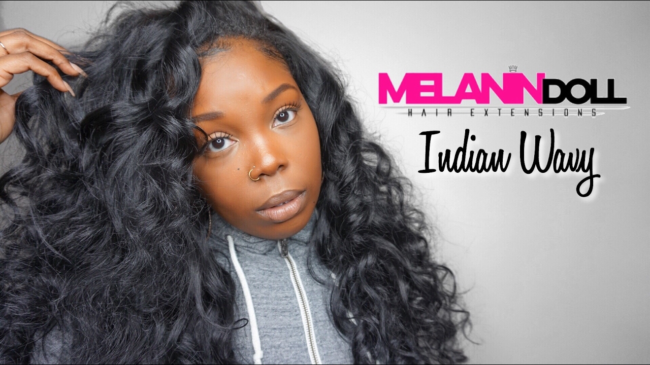 RAW INDIAN HAIR | Melanin Doll Hair | Indian Wavy | Initial Review ...