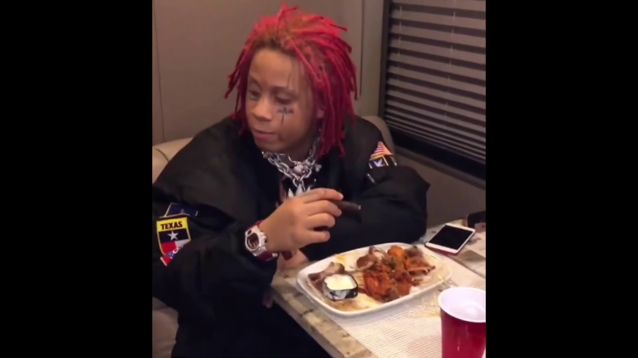 Trippie Red won’t share his chicken wings GETS IN FIGHT WITH ANOTHER ...