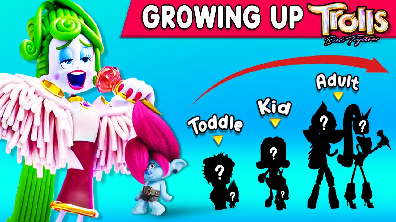 Growing Up Velvet & Floyd, Guess the Character Trolls | Guess ...