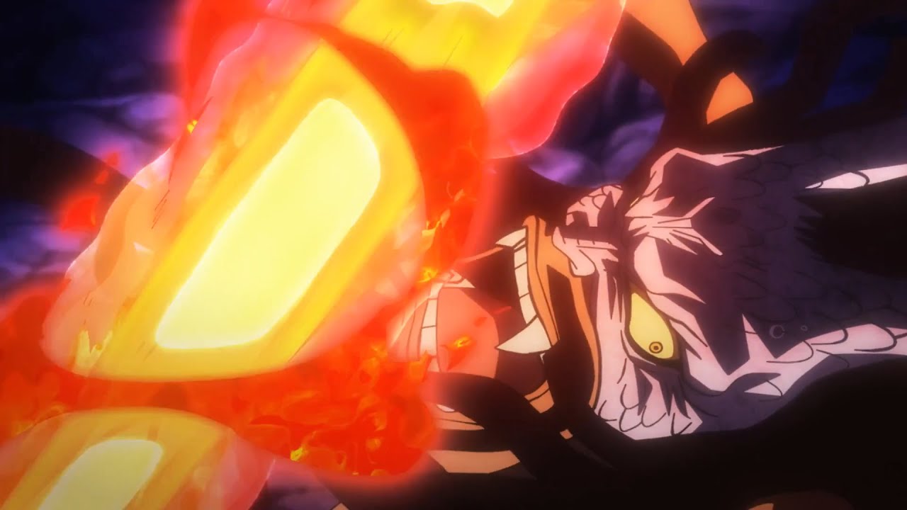 Luffy Red Roc Scared Kaido , Makes Him Dodge || One Piece 1025 ...