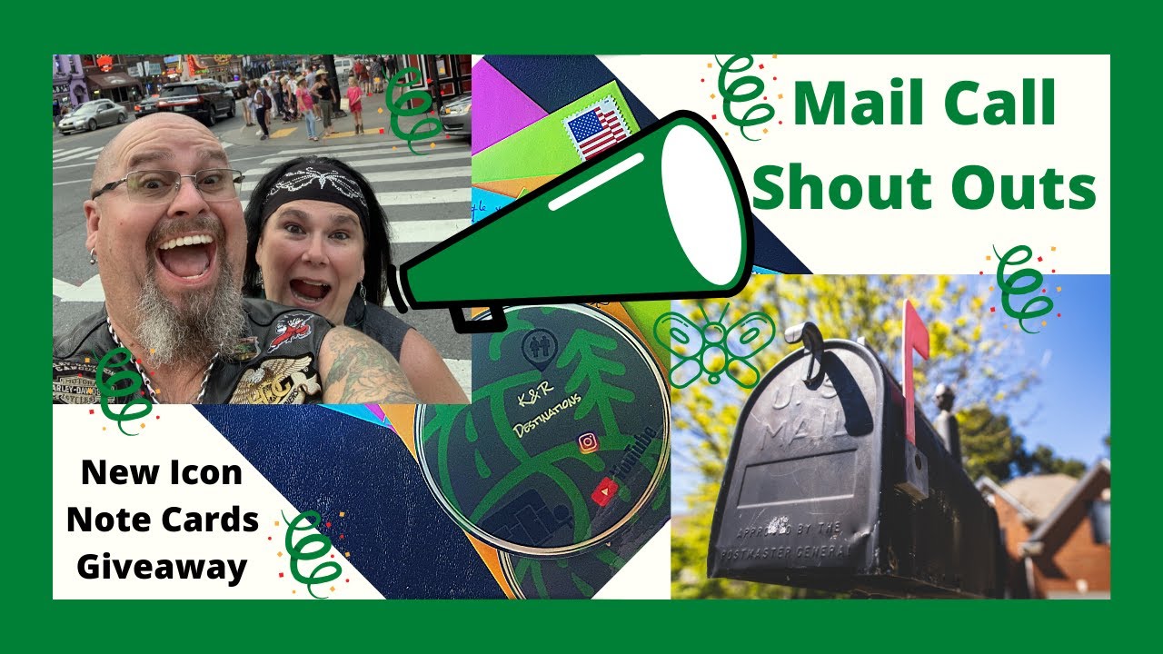 Mail Call ~ Shout Outs ~ Giveaway - YouTube