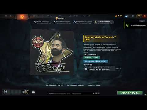 Tsunami english talent voice line 2022 dota 2