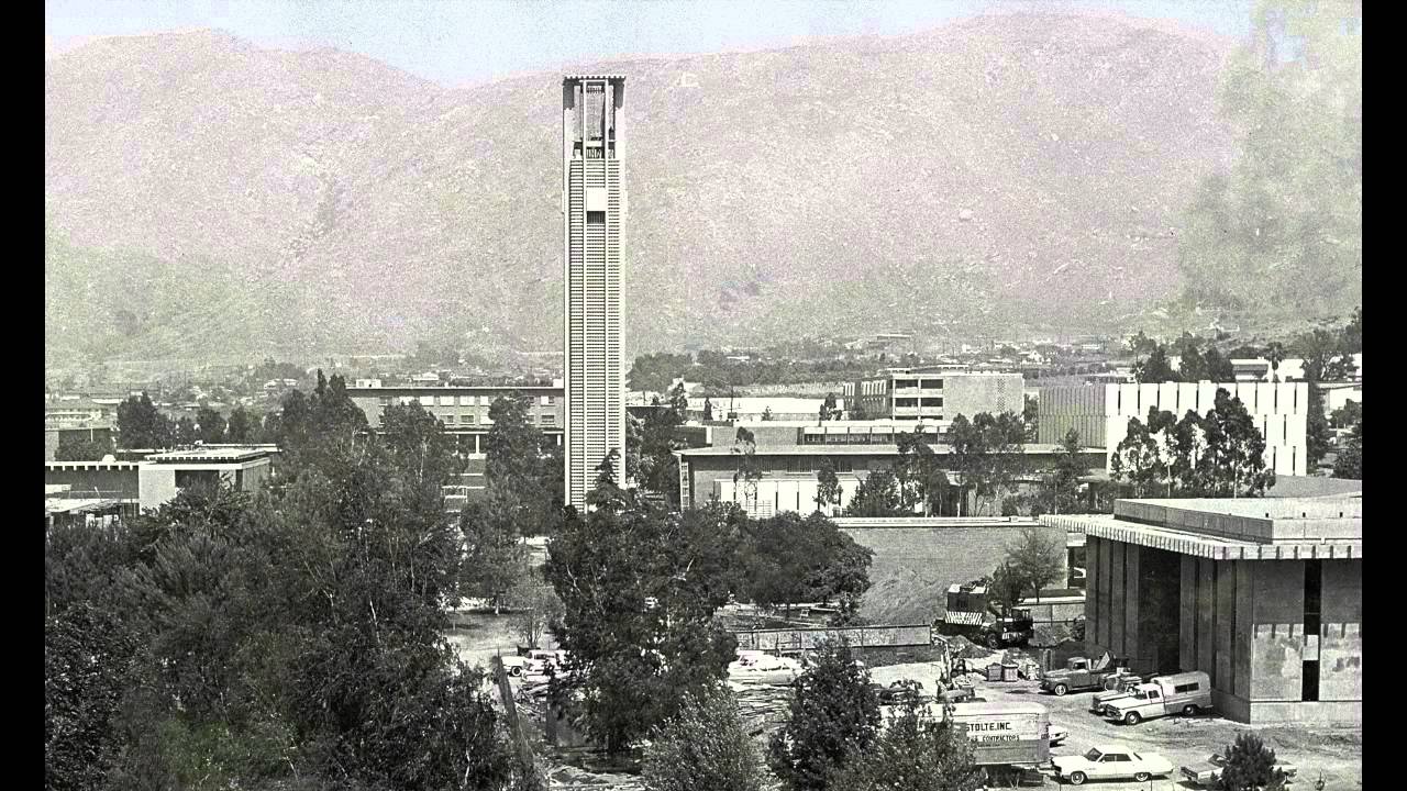 The Evolution of the UCR Carillon Mall and the Bell Tower - YouTube