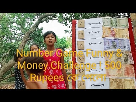 Number Game Funny & Money Challenge ! 500 Rupees কে পেলো - YouTube