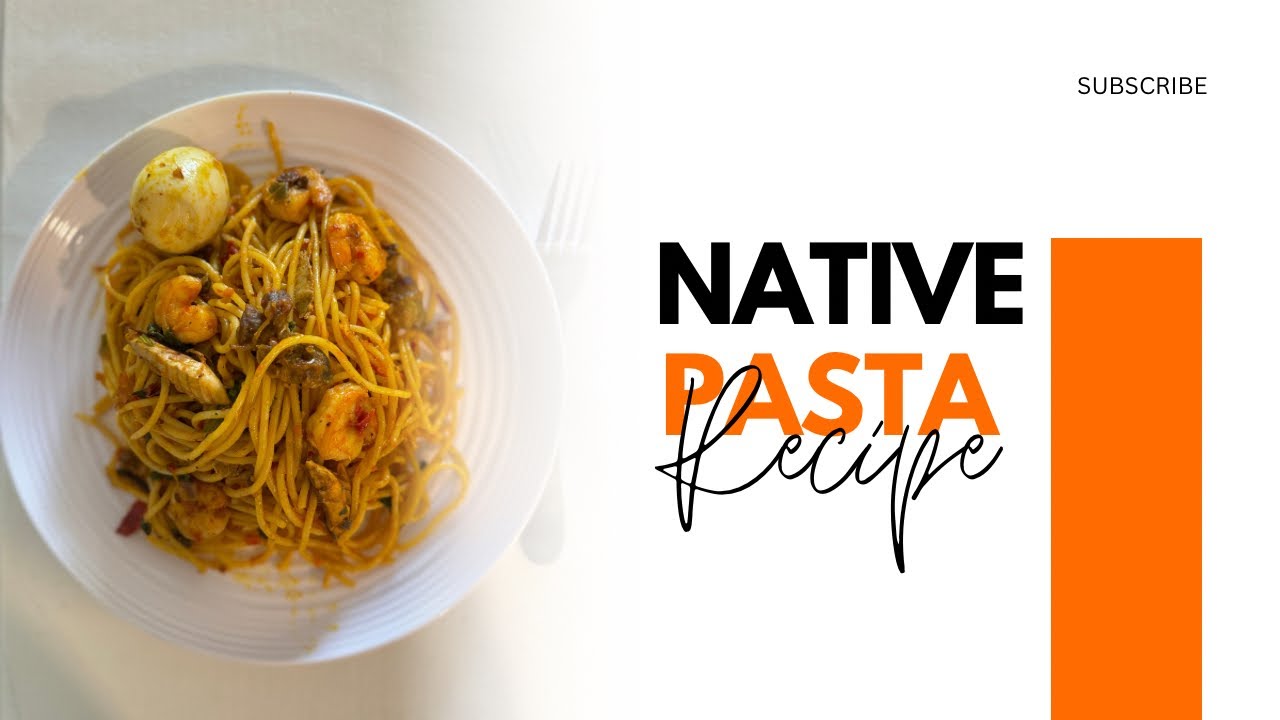 How to make Simple and Authentic Native Pasta || Easy Pasta Recipe ...