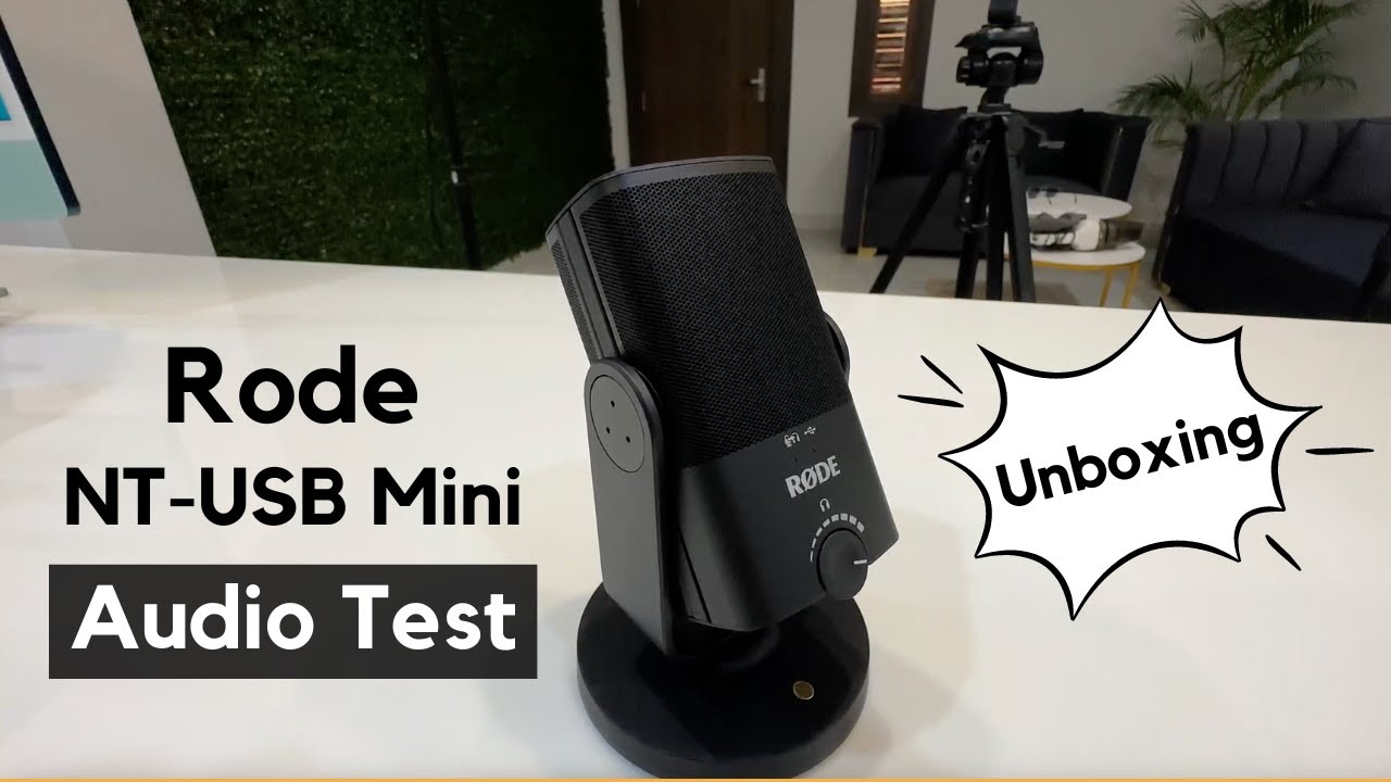 Rode NT-USB Mini Unboxing | Compact USB Microphone for Podcasting and ...