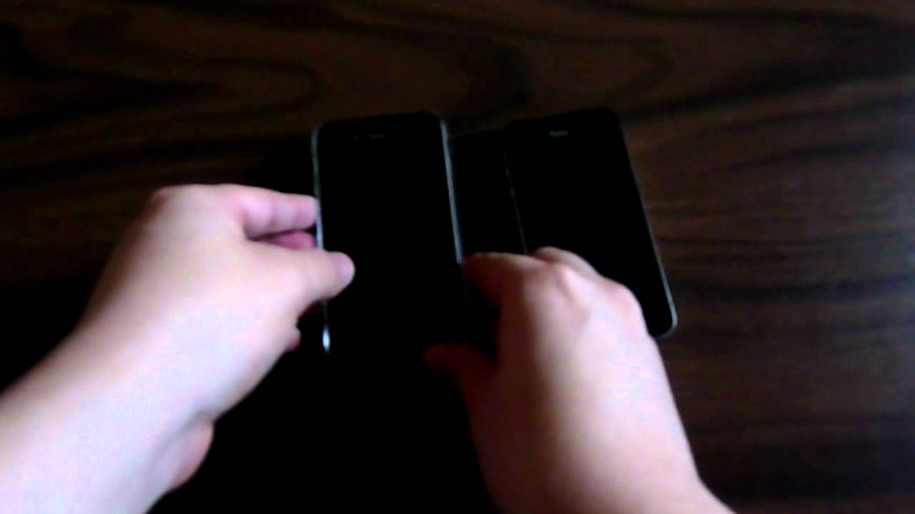 How to tell the difference between the iPhone 4S & iPhone 4 - YouTube