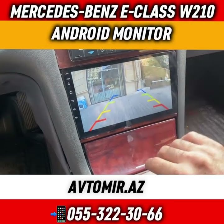 w210 android Avtomir.az 0553223066 - YouTube