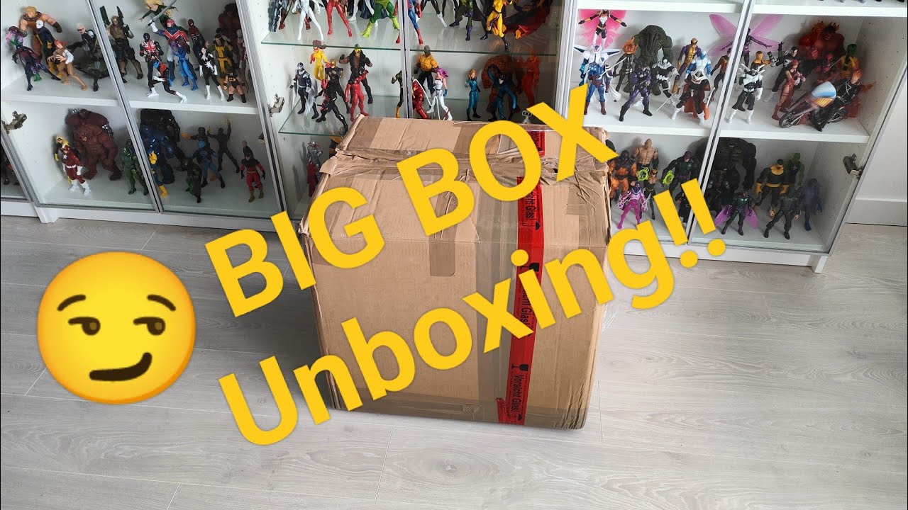 BIG MAIL CALL!!! Unboxing big box of figures! - YouTube