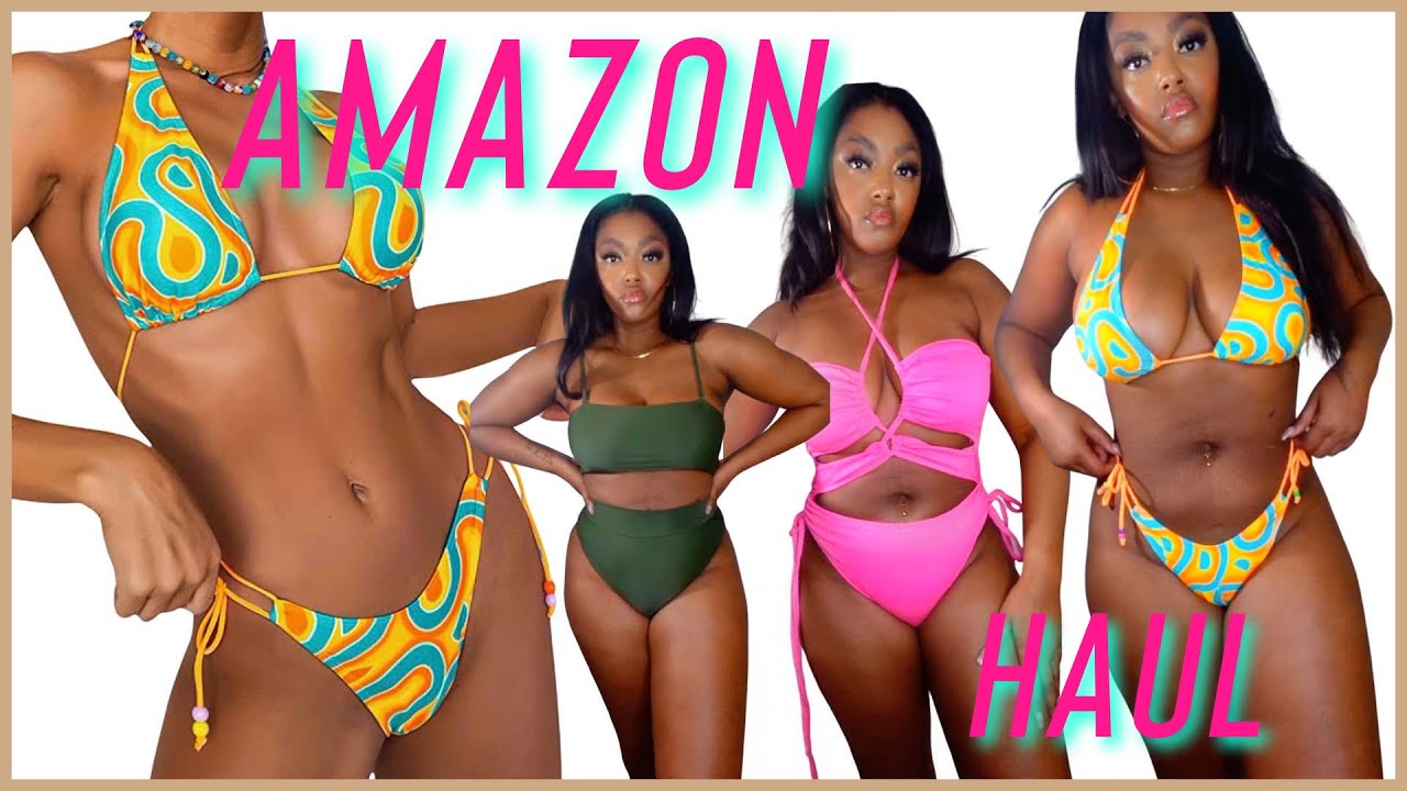 Amazon Finds Swim Haul 2023 | Large Bust bikinis | Skinny BBL 2023 - YouTube