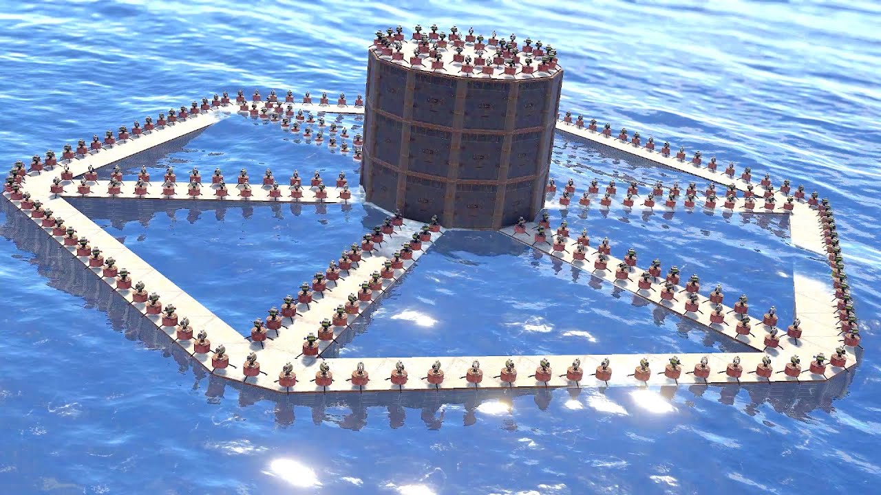 raiding the MOST INSANELY built WATER base design.. - YouTube