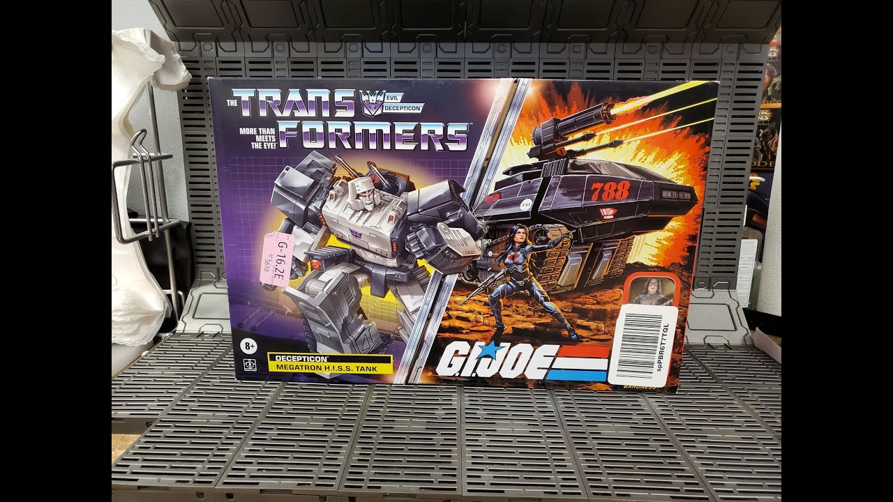 Transformers/G.I.Joe Hisstank Megatron Review - YouTube