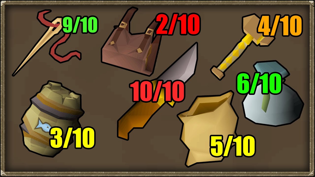 Top 10 Skilling Items Every Runescape Account Needs - YouTube