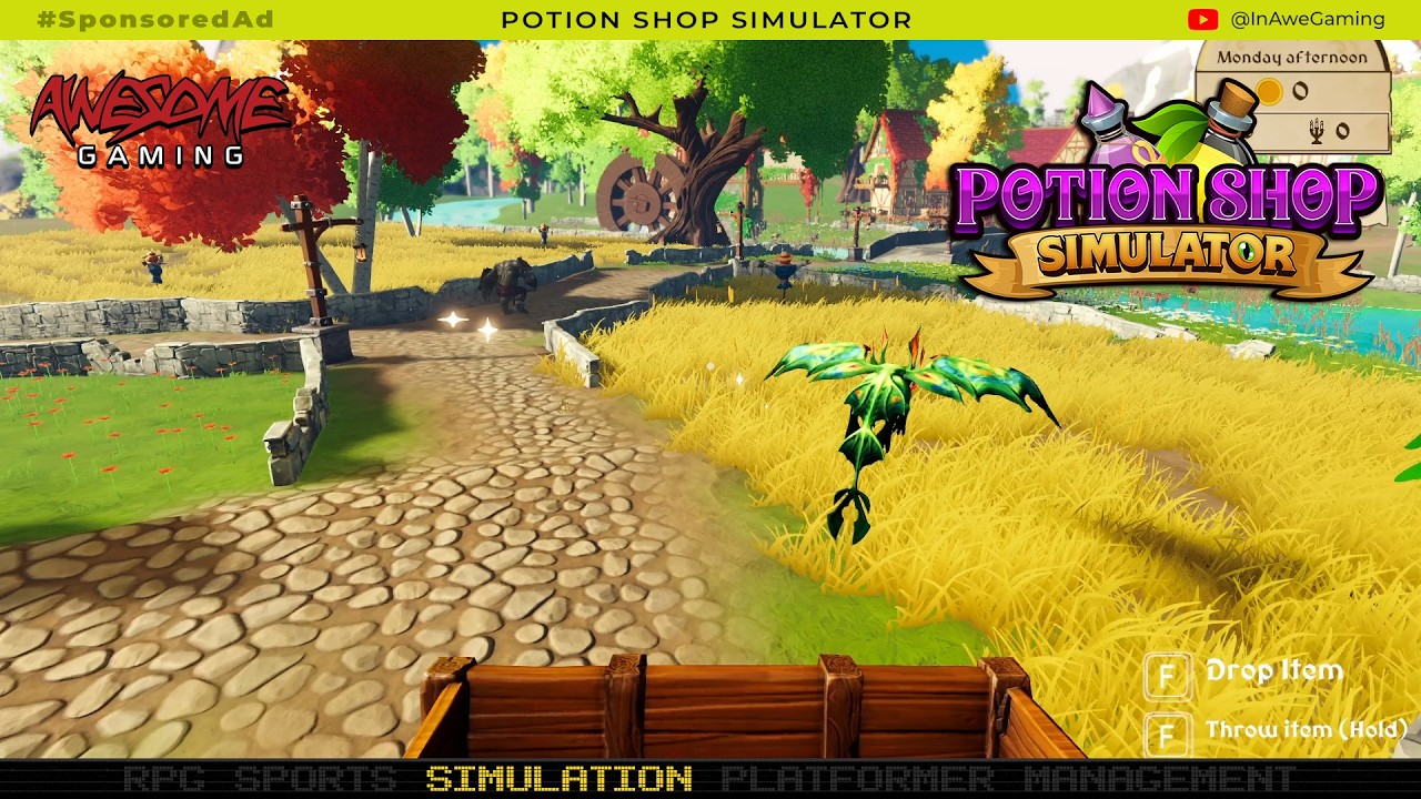NEW Single Player Or Co-Op Alchemy Game! | Potion Shop Simulator - YouTube