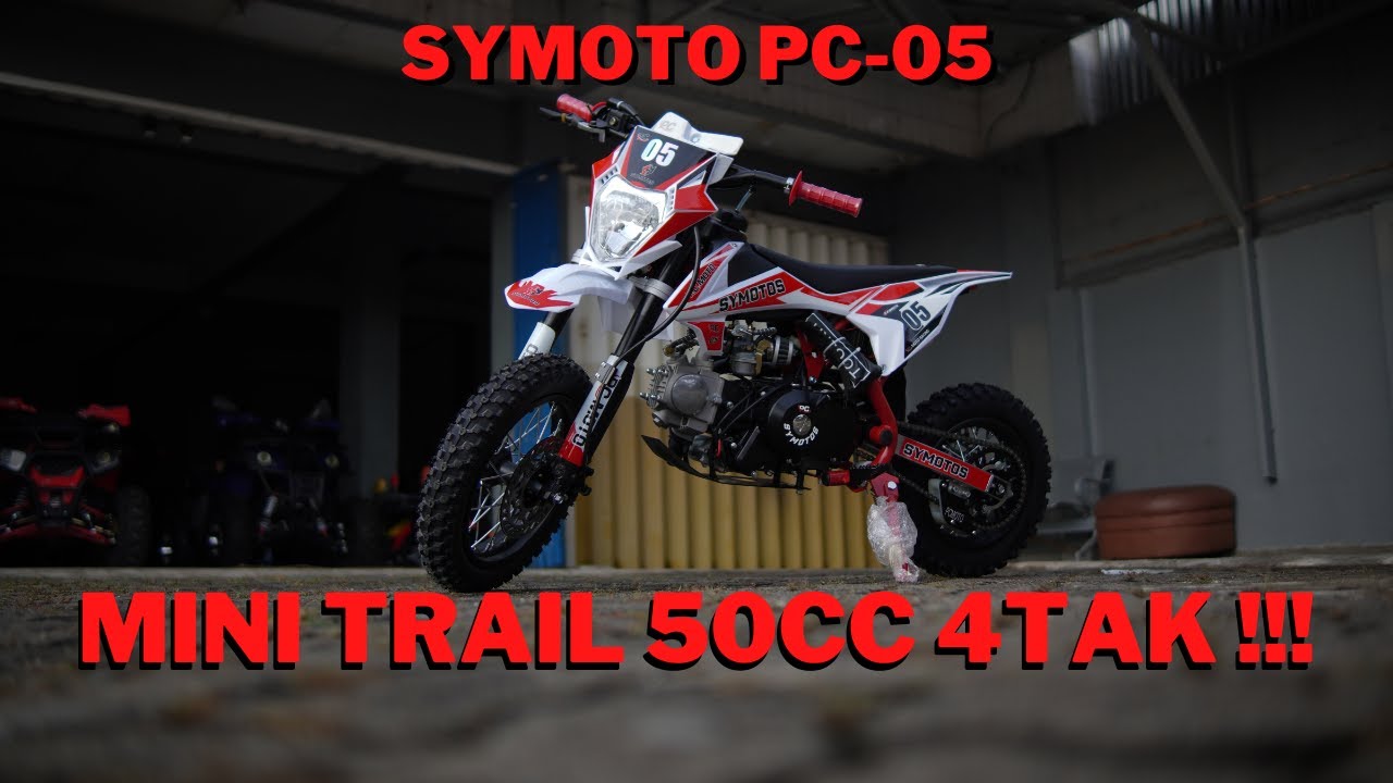 REVIEW MINI TRAIL 50CC 4TAK || SYMOTO PC-05 RING 12/10 - YouTube