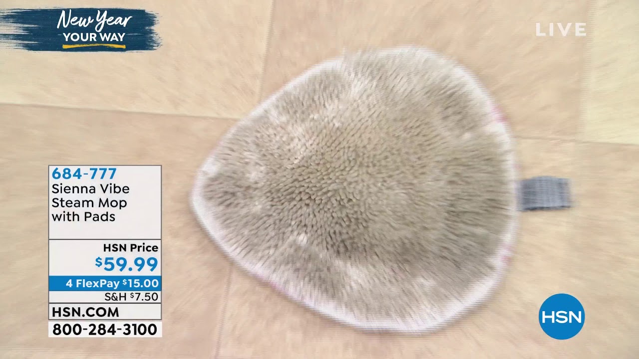 Sienna Vibe Steam Mop with Pads - YouTube