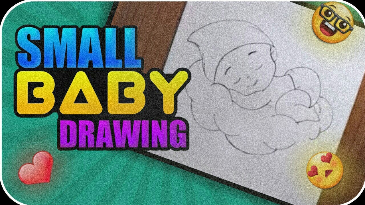 How to make small baby drawing easy | baby drawing | Kanishk Godara ...