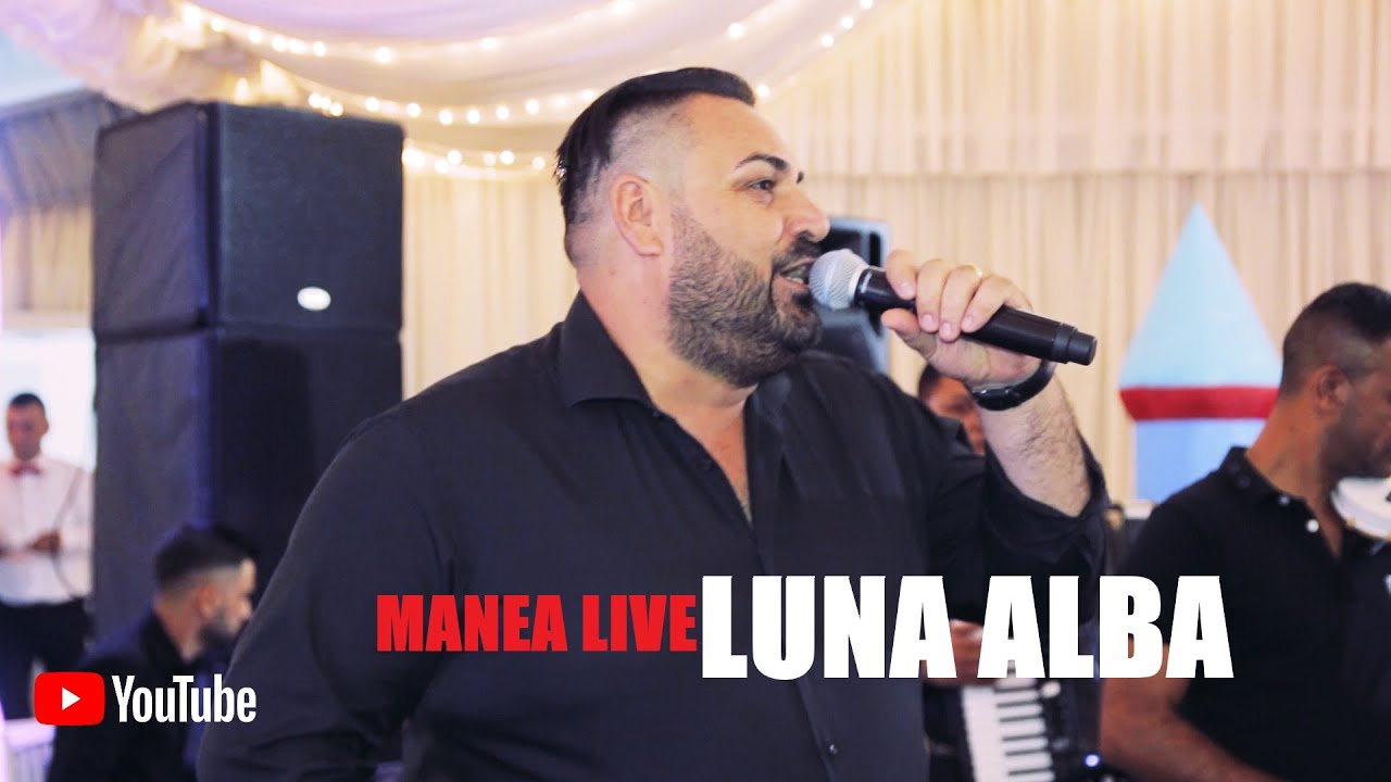 Ciprian de la Galati - Luna Alba Live Manea - YouTube
