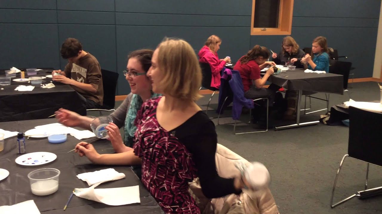 Highland Township Library - Empty Bowls Project - YouTube