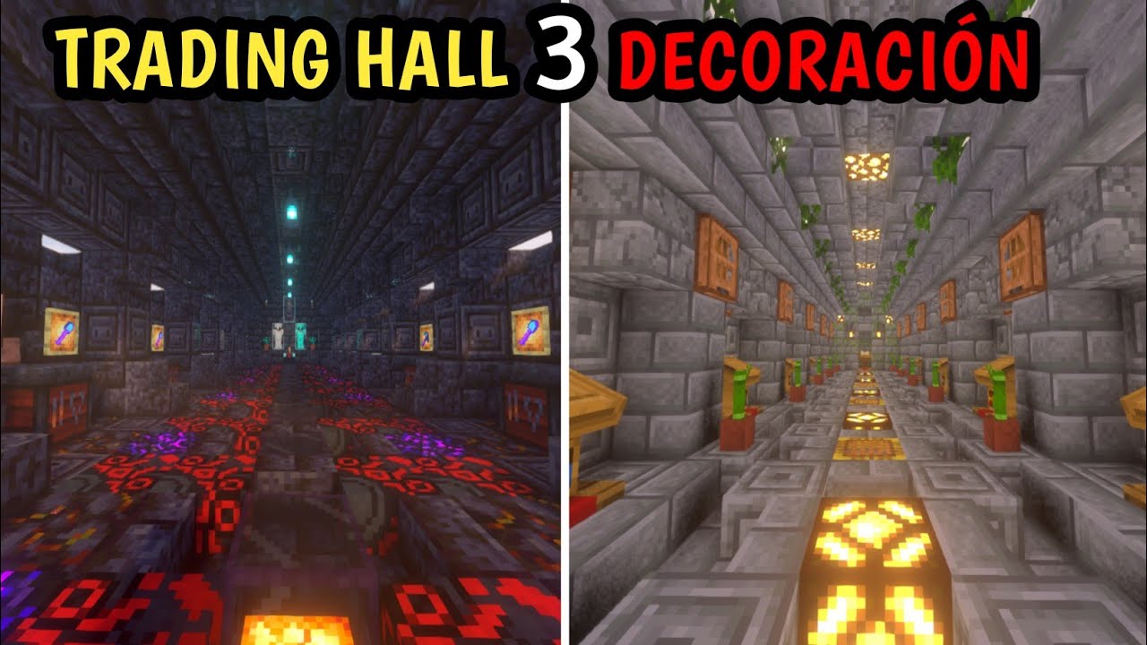 3 Decoracionrs ASOMBROSAS para llevar tu Trading Hall en Minecraft al ...