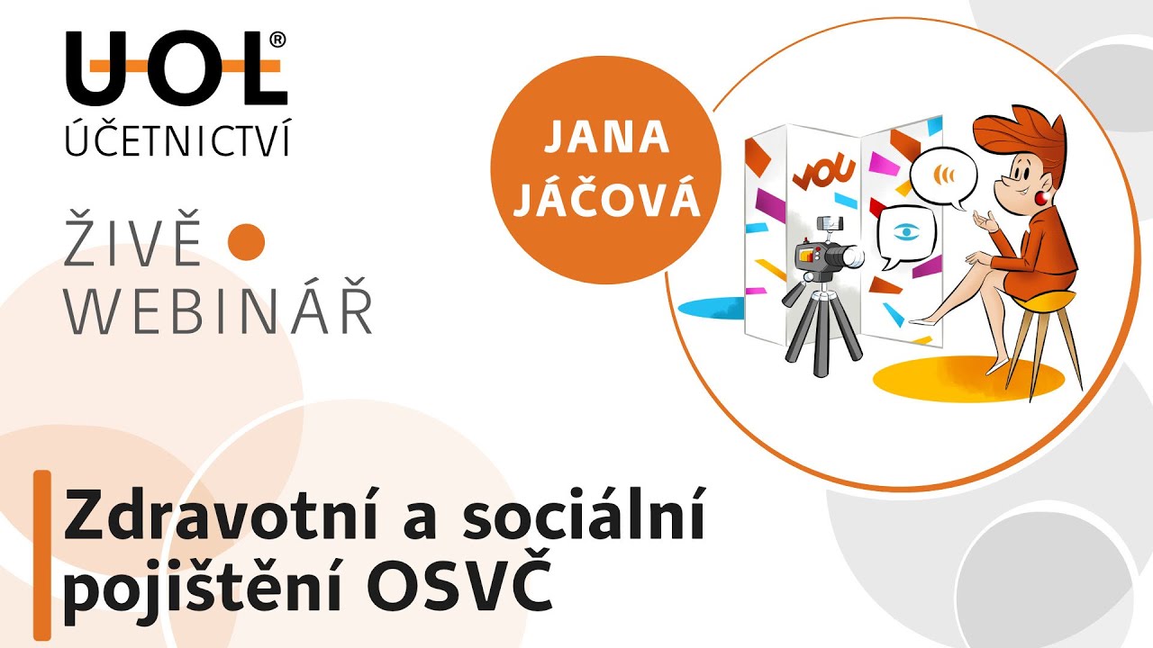 Zdravotní a sociální pojištění OSVČ | UOL Webinář 🔴 - YouTube