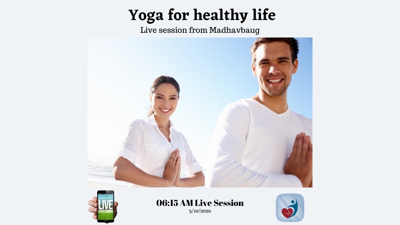Yoga for healthy life : Live session - YouTube