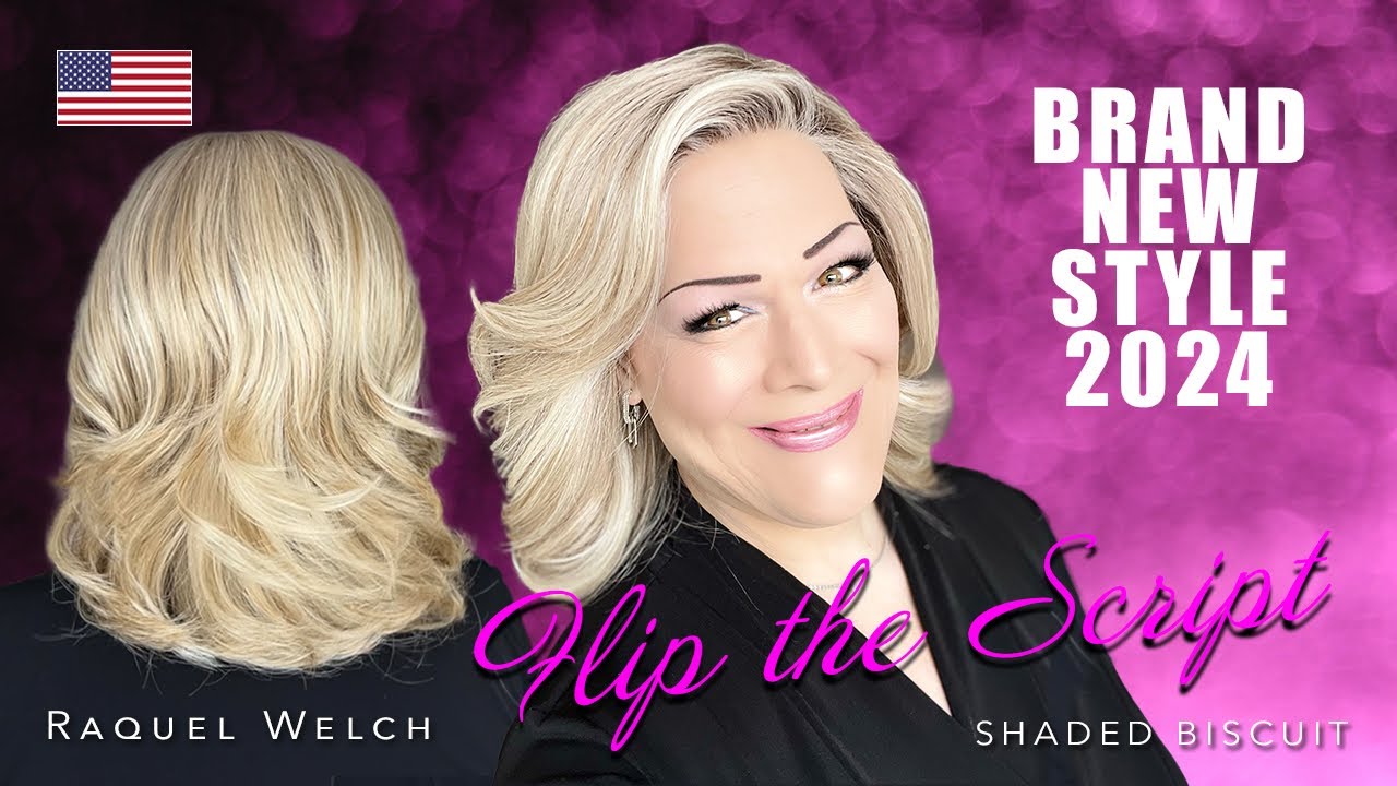 BRAND NEW RELEASE: Raquel Welch Flip the Script in Shaded Biscuit ⁠(wig review) - YouTube
