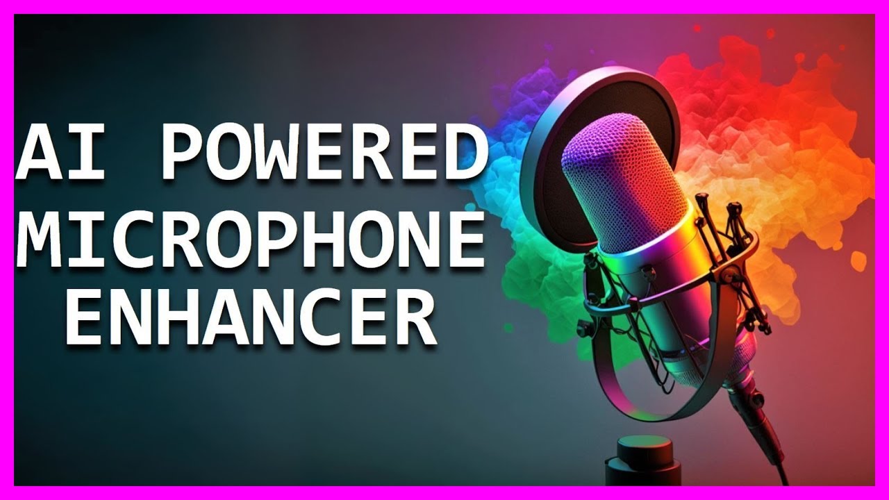 🔧COME MIGLIORARE LA QUALITÀ DEL MICROFONO CON L'INTELLIGENZA ...