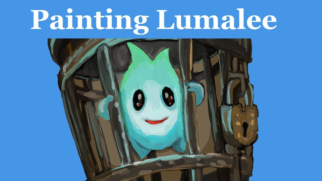 A Day in the Life of Painting This Lumalee character - YouTube