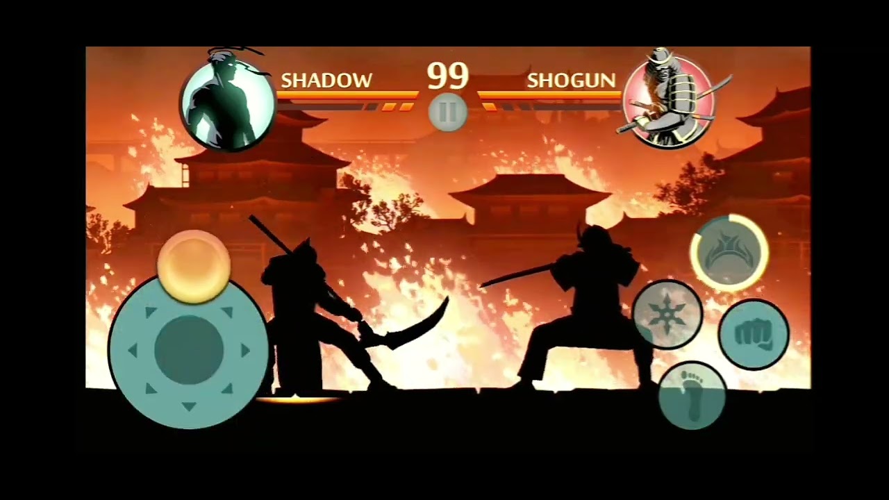 Shadow Vs Shogun Fight | Shadow fight game play🔥 - YouTube
