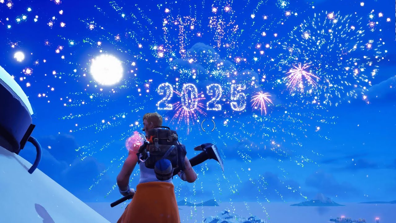 Fortnite New Years 2025 Live Event - YouTube