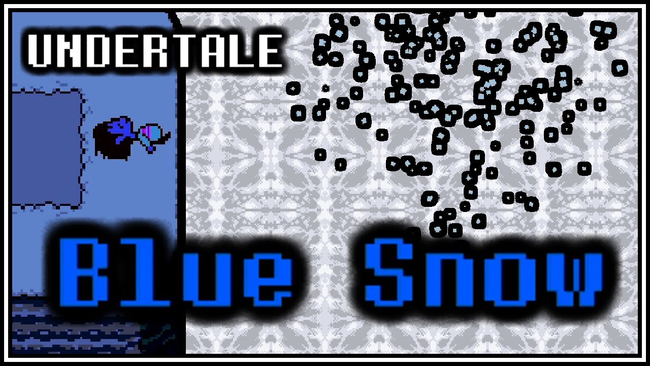 Undertale Blue Snow Fight || Undertale Fangame - YouTube