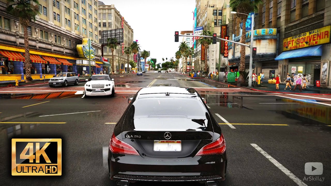 NATURAL VISION EVOLVED | RTX 3070Ti | GTA V REMASTERED | RESHADE | ⁴ᴷ⁶⁰ ...