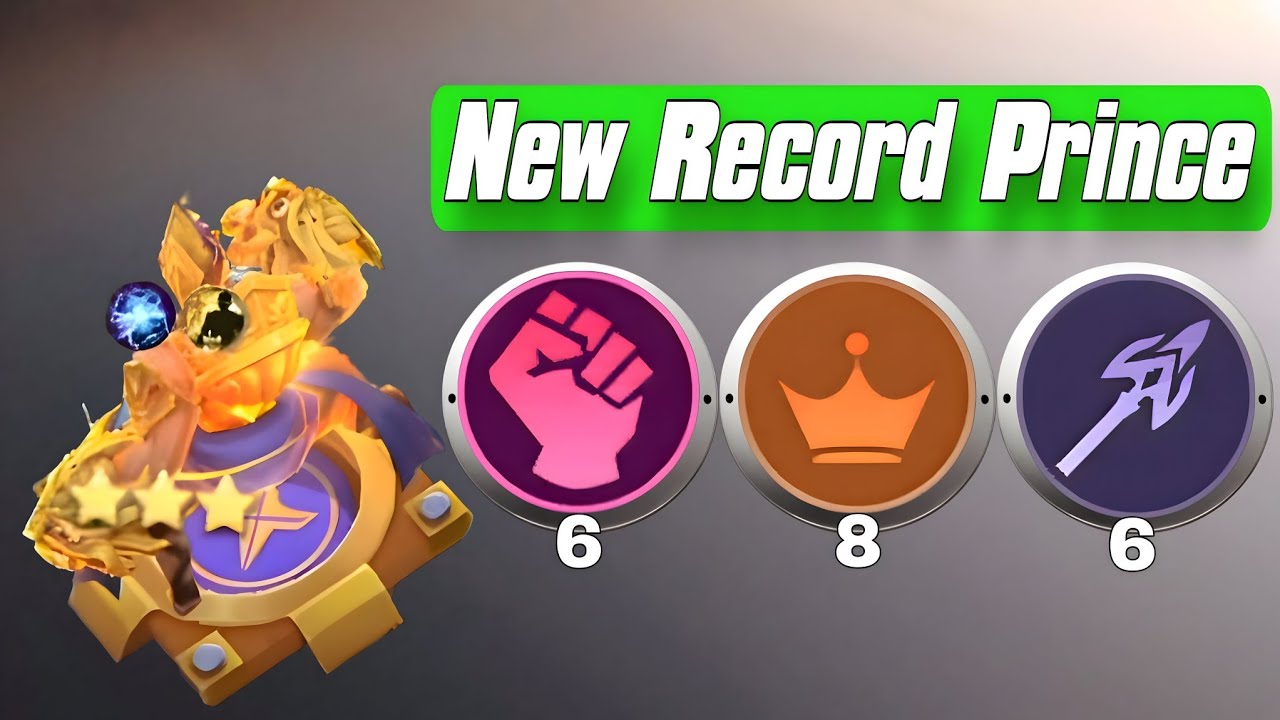 MAGIC CHESS PRINCE NEW RECORD! MLBB MAGIC CHESS BEST SYNERGY 2024 - YouTube